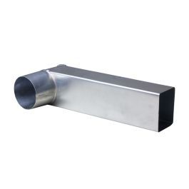 Stadsuitloop zink 60x80mm (p/st.) - Budgetdak.nl